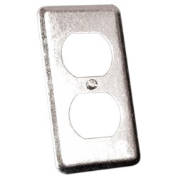 Hubbell Utility Box Cover | Duplex Receptacle | 4" X 2-1/8" | 20C1 ...