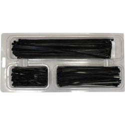 Pico Cable Tie Assortment Kit | Black | 400 Pieces | 21-CS ...
