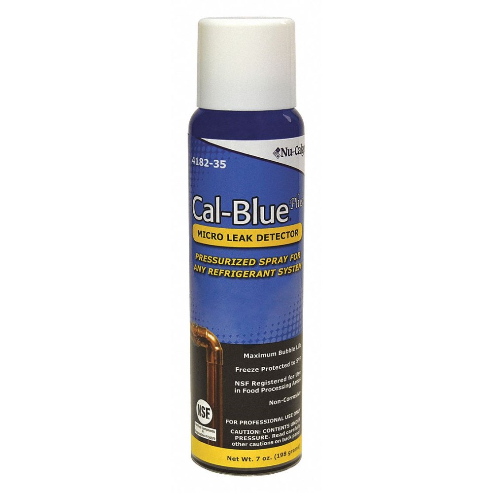 Nu-Calgon Cal-Blue Plus Gas Leak Detector | 7 oz. Pressurized Spray ...