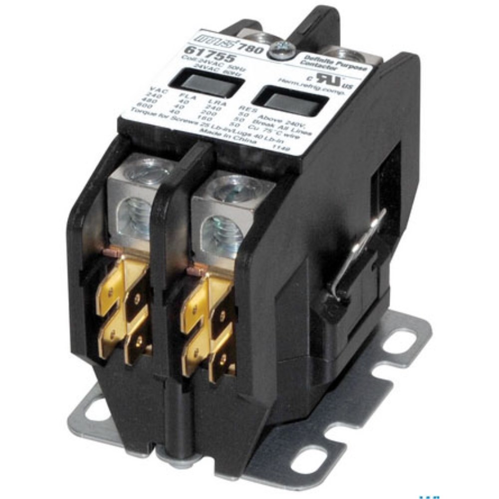 MARS 2 Pole 40 FLA Definite Purpose Contactor | 240V Coil | 61757 ...