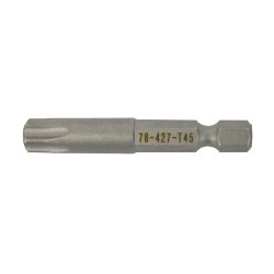 BOSS T45 X 2" TORX Plain Finish Bit | 78427 | Refrigerative Supply