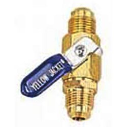 Yellow Jacket Ball Valve for Vacuum Charging | 3/8" SAE Male Flare X ...