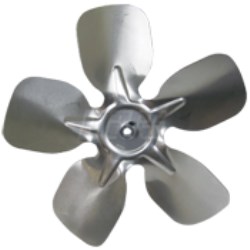 Airdex 10" 5 Blade 31 Degree Axial Flow Fan Blade | 5/16" Bore | CCW ...