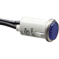 Selecta 1/2" OD Indicator Light | Blue Lens | 28 VAC/DC | SL53212-5-BG ...