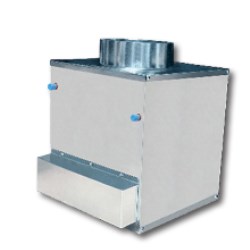 Hi-Velocity Cube Series Air Handler w/ Hot Water Coil | Refrigerative ...