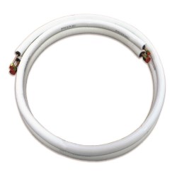 EZ-Pull 1/4" X 3/8" X 25' White Mini-Split Line Set | DL04060825H ...