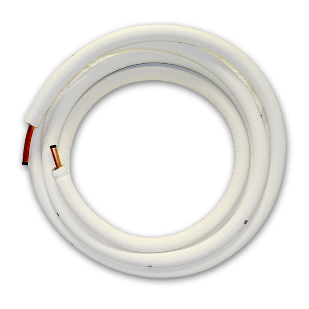EZ-Pull 1/2" X 1/2" X 164' White Insulated Copper Line Set ...
