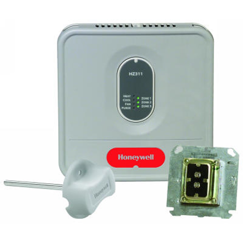 Honeywell TrueZONE 3-Zone 1H/1C Control Panel Kit | 24V | HZ311K/U ...