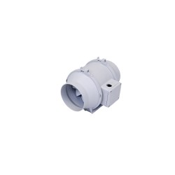 S&P Inline Mixed Flow Duct Fan | 5" Duct | 197 CFM | 120V | TD-125 ...