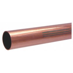 Great Lakes 1" X 1-1/8" OD X 20' Medical Gas Type K Copper Tube | 1-K ...